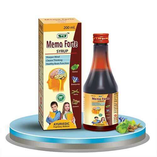 Ayurvedic Memo Forte Syrup 200ml. (pack of 2)
