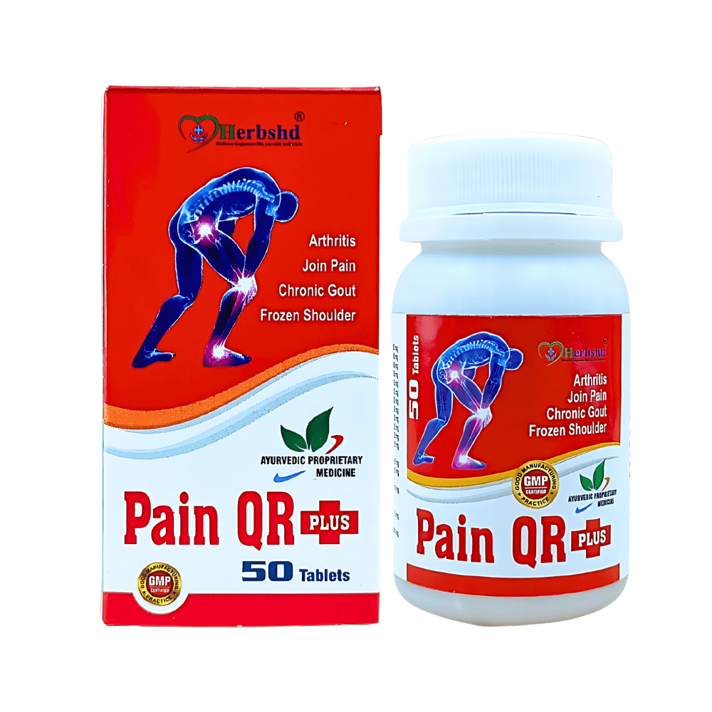 Pain QR Plus Ayurvedic Capsules – Herbal Wellness Support (COMBO)