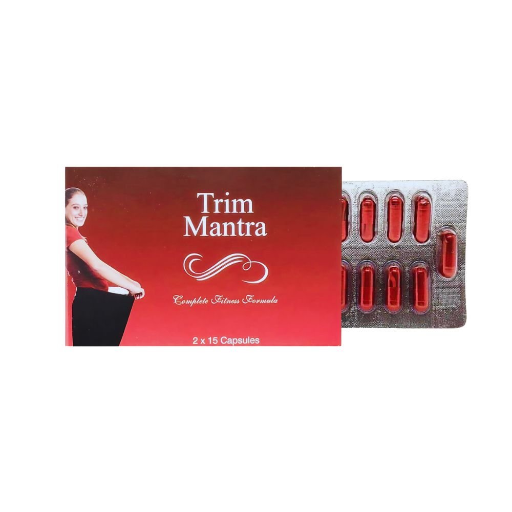 Trim Mantra Capsules 4-Pack - Weight Loss & Energy Boost.