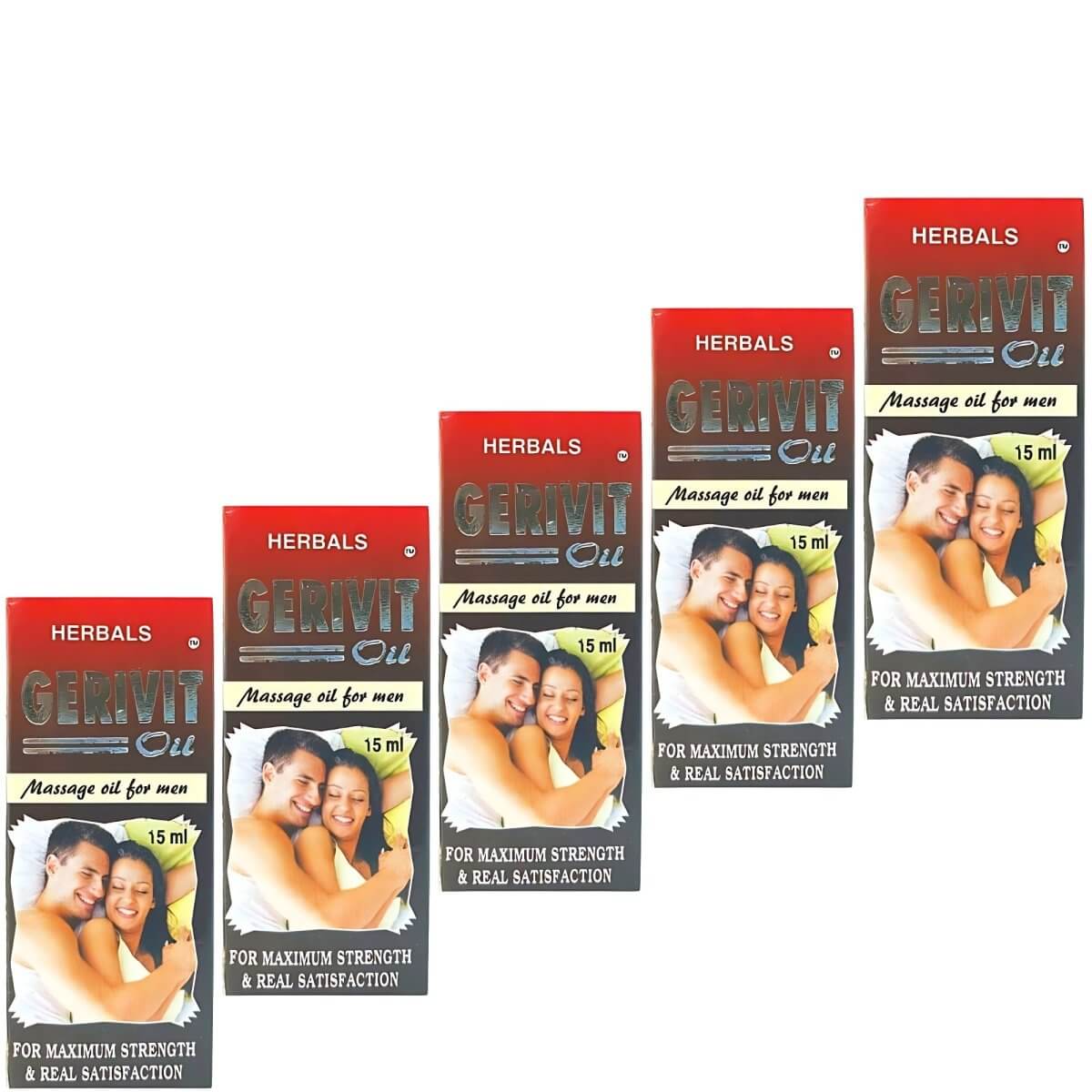 Gerivit Oil 15ml (Pack of 5) for Insufficient Shape