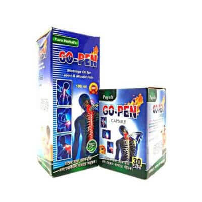 Go-Pen Ayurvedic Capsule & Oil Combo – Herbal Wellness Support (Combo Pack)