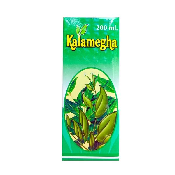 Kalamegha Syrup 200 ml for Loss Of Appetite, Liver Problems & Worm ...