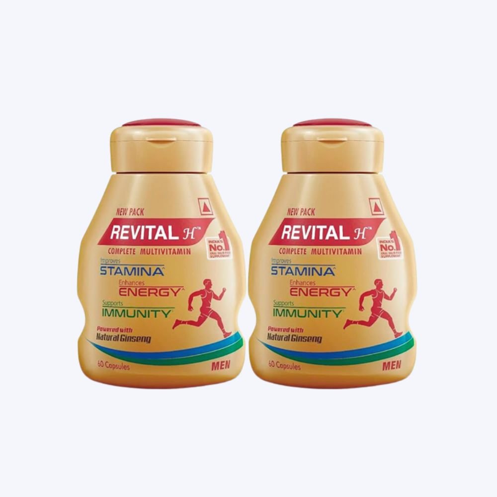 Revital H 60 caps for Men (PACK OF 2)