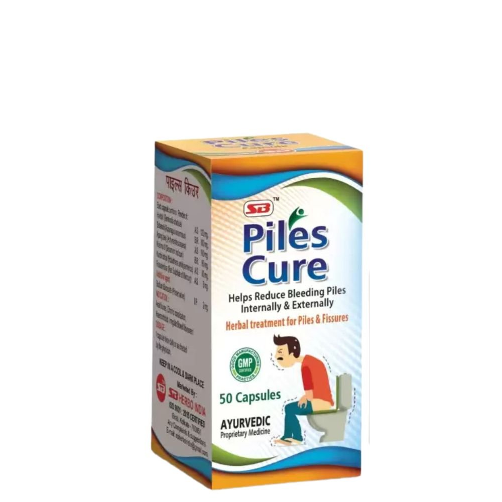 SB Piles Cure Capsule 50s.(pack of 2)