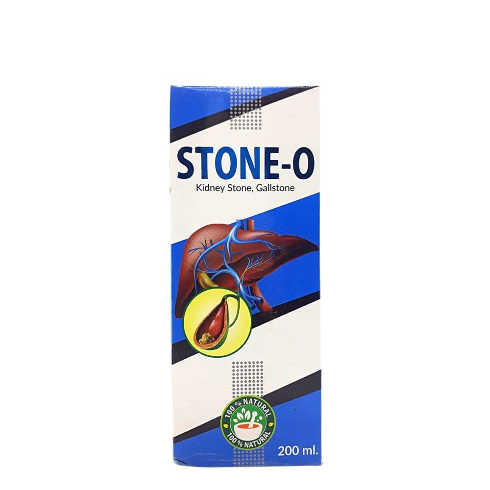 STONE-O Syrup 200ML for Asthma, Gallstone & Dysuria